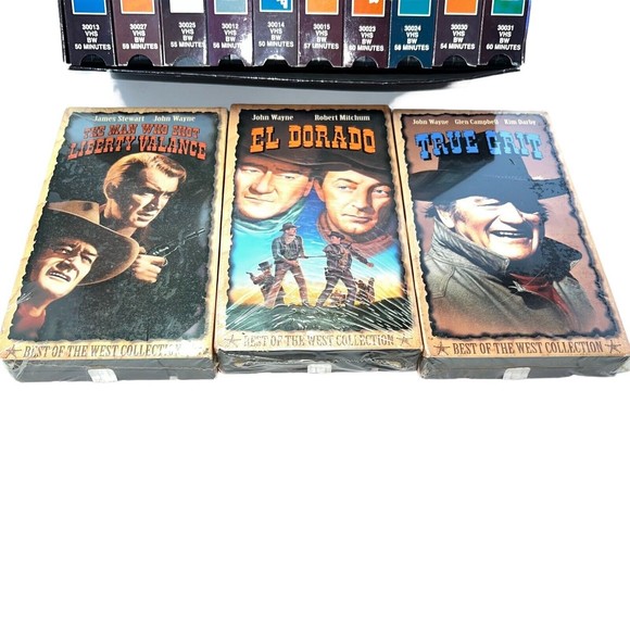 Media | John Wayne The Duke Vhs 1 Tape Set Great Western Classics Ob ...